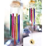 PARADIGM PICTURES 6 Pipe Wind Chimes for Home | Home Decor Items ...