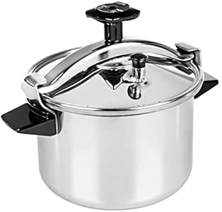 Tefal Authentic Stainless Steel 10 Litre Pressure Cooker: Amazon.co.uk ...