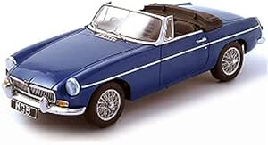 Die-cast Model MG MGB Roadster MkII (1:18 scale in Blue): Amazon.co.uk ...