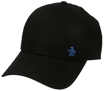 Original Penguin Men's Solid Twill Baseball Cap, Black, One Size ...