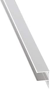 Alu-U-Profil quer 16 mm, mit seitlicher Lasche, 2000 mm lang: Amazon.de ...