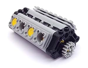 Lego Technic V8 Working Engine (56 pieces): Amazon.co.uk: Toys & Games