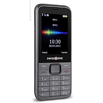 swisstone SC 230 - Dual SIM Handy schwarz: Amazon.de: Elektronik