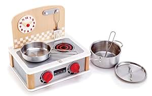 Hape E3151 2-in-1 Küchen- & Grill-Set, Weiß: Amazon.de: Spielzeug