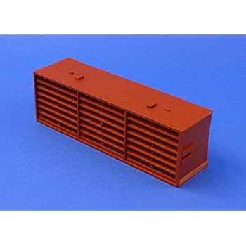 5 x Terracotta Air Bricks Vent 9" x 3" Airbrick Grille Air Flow Brick ...