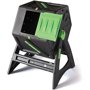 Rotating Compost Bin - 200 L: Amazon.co.uk: Garden & Outdoors