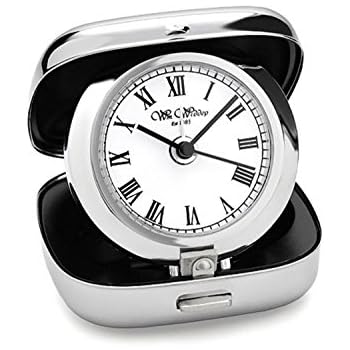 Westclox Travelmate Folding Travel Alarm Clock, Black 47508: Amazon.co ...