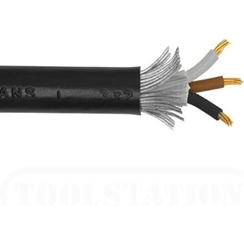 6MM 3 CORE SWA ARMOURED CABLE 50 METERS 6943X: Amazon.co.uk: DIY & Tools