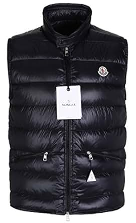 Moncler Men's Gui Gilet / Bodywarmer (S, Black): Amazon.co.uk: Clothing