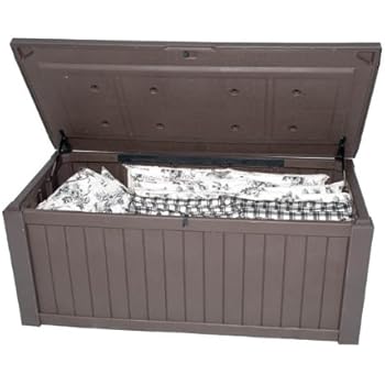 Keter Jumbo Plastic Garden Storage Box - 570 Litre Capacity: Amazon.co ...