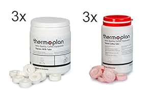 Thermoplan | Black & White 4 c Tab-Set | Cleaning bundle for three ...