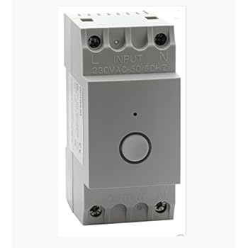 Optimum OP-DRWF01 Wi-Fi Enabled Din-Rail Time Switch, 230 V, White ...