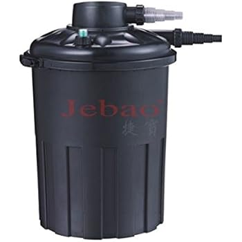 Jebao PF-40E UVC Pond Bio Pressure Filter - Max Pond Size 15000 Litres ...