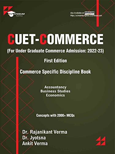 Buy CUET-COMMERCE Book Online at Low Prices in India | CUET-COMMERCE ...