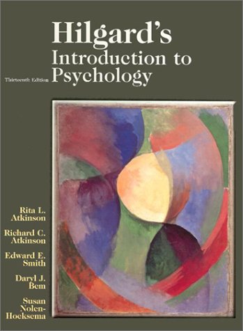 Introduction to Psychology: Amazon.co.uk: Atkinson, Rita L., Atkinson ...