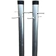 Washing Line Post 3.0m, TWIN PACK, GALVANISED, ONE PIECE 10ft : Amazon ...