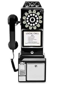 American Diner Payphone Style Telephone (NEW - VERSION 2) Nostalgic ...