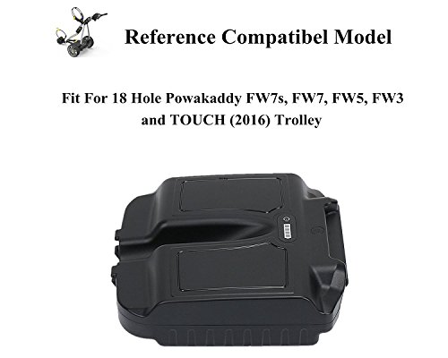 POWERGIANT FW5 FW3 Plug N Play 18 Hole Lithium Golf Trolley Battery for ...