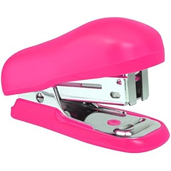 Rapesco 1412 Bug Mini Stapler - Hot Pink, Supplied with 1000 Staples ...