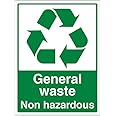 V Safety General Recycling - General Waste, Non Hazardous - 300 X 400MM ...