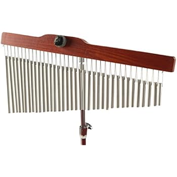 Tone Deaf Music Wind Chimes Percussion with Adjustable Stand: Amazon.co ...