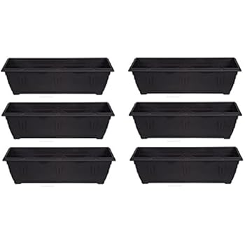 Stewart Terrace Trough - 100 cm, Black: Amazon.co.uk: Garden & Outdoors