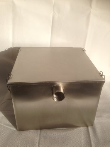 Fettabscheider, Edelstahl, 9 Kilo Fassungsvermögen, Kommerzieller ...