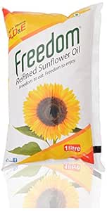 Freedom Refined Sunflower Oil, 1L: Amazon.in: Grocery & Gourmet Foods