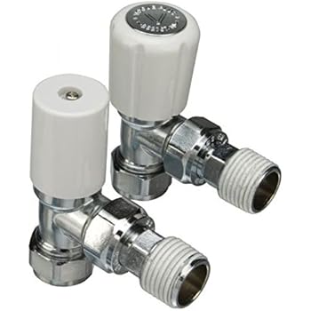 Pegler Bulldog GEN2 8mm / 10mm (fits Both) Angled TRV Thermostatic ...