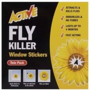 Active Sunflower Fly Killer Window Stickers: Amazon.co.uk: Garden ...