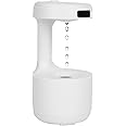 USB Air Humidifier 800ml,maxant Anti-Gravity Humidifier with 8 Hour Timing Ultrasonic Cool Mist ...