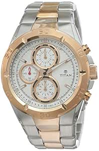 Buy Titan Octane Chronograph Grey Dial Men's Watch -NM9308KM01 ...