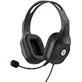 HP H120 Stereo USB On Ear Headset, Plug-and-Play USB-A, Built-in Noise ...