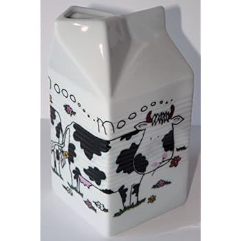 Novelty Jug Milk Carton Design Jug Ceramic Novelty Design (418) by ...