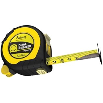 Advent 5m Vice-Versa Tape Measure: Amazon.co.uk: DIY & Tools