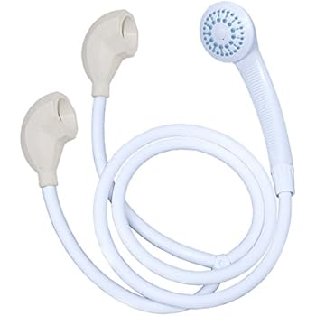 Single or Double Tap Bath Shower Spray Hose Connector Attachment (Oscar ...