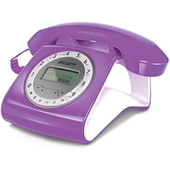 Telecom Italia Sirio Classic Telefono Corded, Viola: Amazon.it: Elettronica