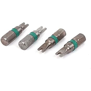 4 x SabreCut SCPSE100 Spanner Snake Eye Pigs Nose Security Screwdriver ...
