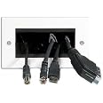Double Width Entry/Exit Faceplate Cable: Amazon.co.uk: DIY & Tools