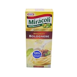 Kraft Foods: Miracoli Spaghetti Bolognese with meat - 1 x 3 pcs ...