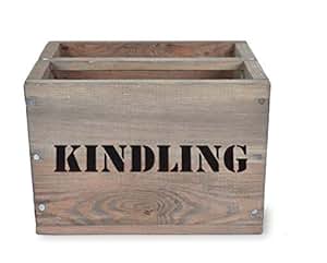 Wooden Kindling Box: Amazon.co.uk: DIY & Tools
