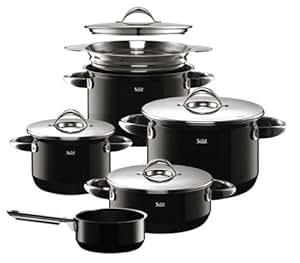 Silit Pan Set Elements Silargan 6-Piece Set with Stewpot Ø 22cm ...