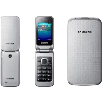 Samsung GT-C3520 Klapphandy 2,4 Zoll metallic-silver: Amazon.de: Elektronik