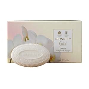 Bronnley Orchid Triple Milled Fine English Soap 3 x 100g: Amazon.co.uk ...
