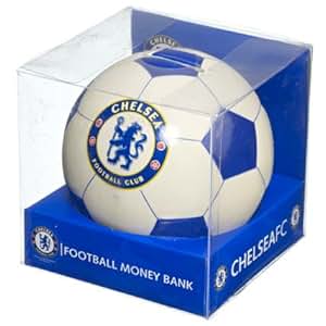 Chelsea Football Money Box One Size Blue: Amazon.co.uk: Kitchen & Home