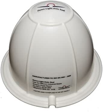 8 x DOWNLIGHT ATTIC LOFT SEAL, SPOTLIGHT FIRE COVER FIRE HOOD, LOFT CAP ...