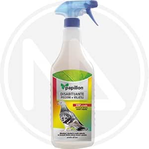SPRAY -PIGEON REPELLENT FOR PIGEONS AND BIRDS PAPILLON -1PZ : Amazon.co ...