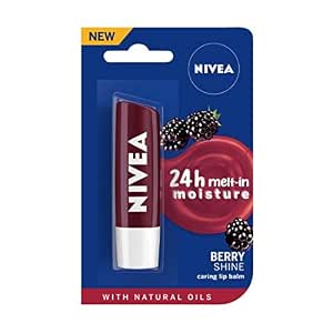 Buy Nivea Lip Balm - Purple, Blackberry, 5 grams Online at Low Prices ...