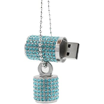 Civetman 16GB USB Stick mit Mode Niedlich Rosa Kristall Diamant Strass ...