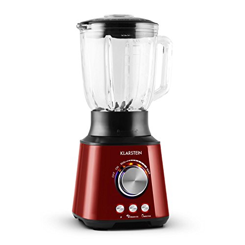 Klarstein Herakles Edelstahl Standmixer Glas Küchen Mixer mit LED ...